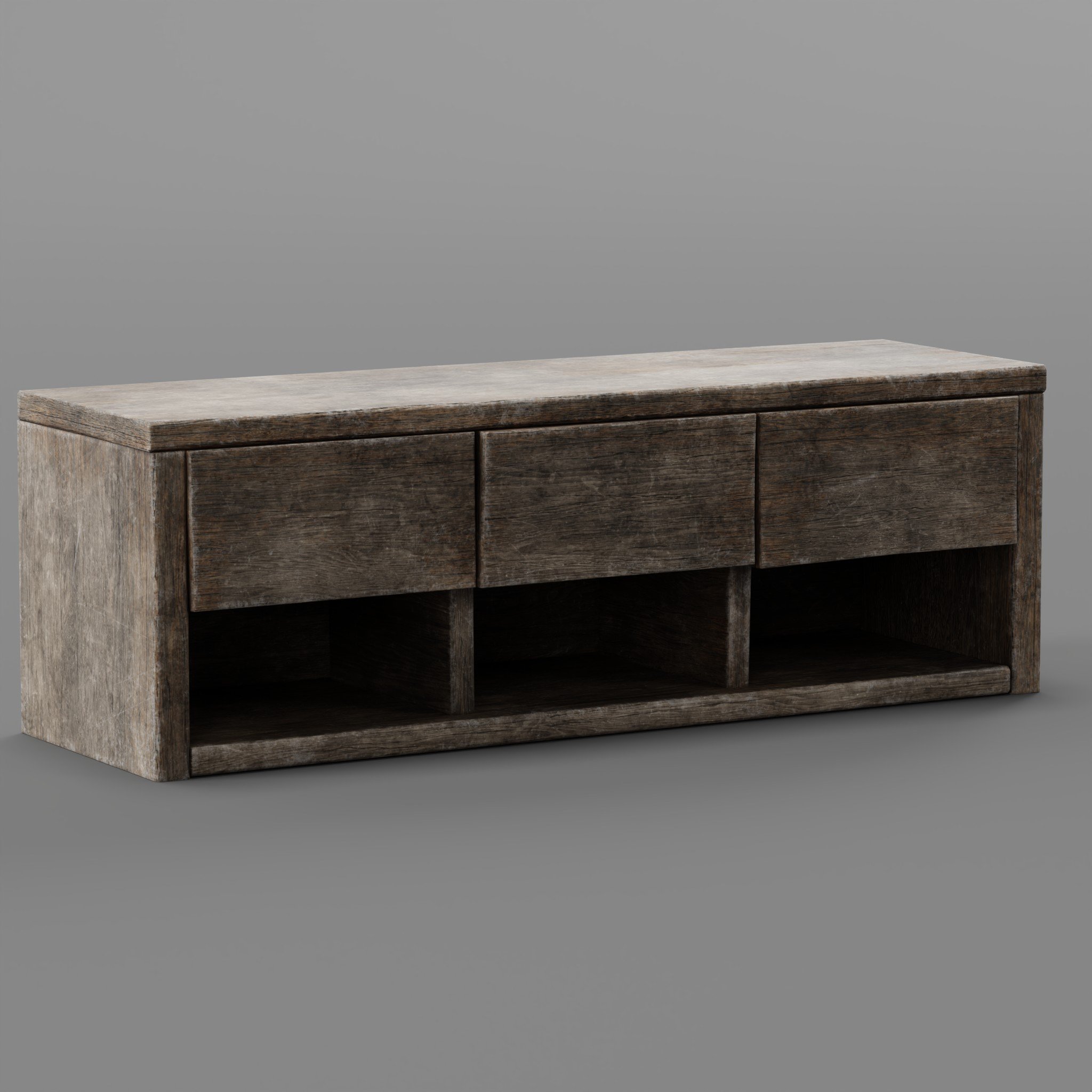 Wooden cupboard | Cabinets models | BlenderKit