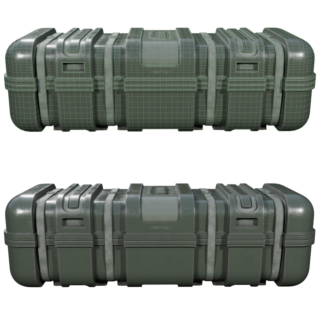 Military Container | FREE Military models | BlenderKit