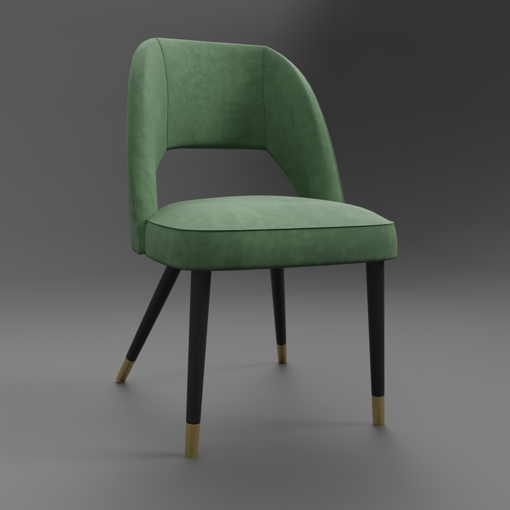 Eichholtz Dining Chair Cipria | Sitting Chairs models | BlenderKit