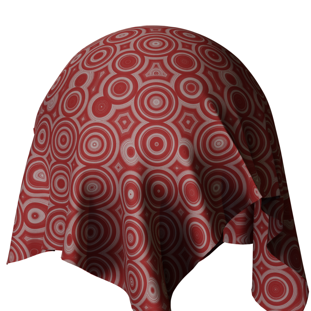 Psychedelic Wave Fabric | FREE Velvet Fabric 3D Materials materials ...