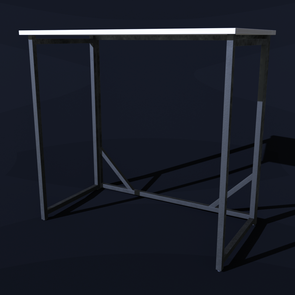 Wooden Work Table | Office Tables models | BlenderKit