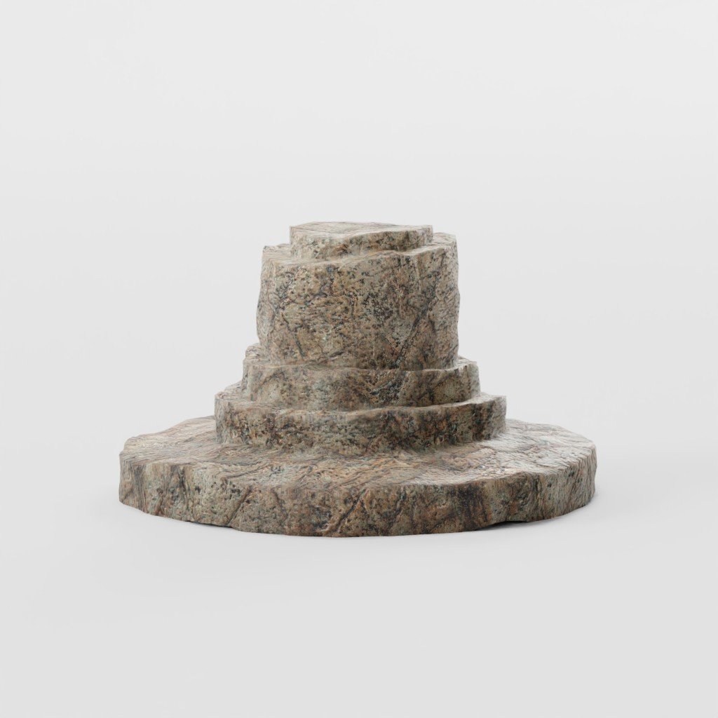 Stone Pillar | Architectural Structures models | BlenderKit