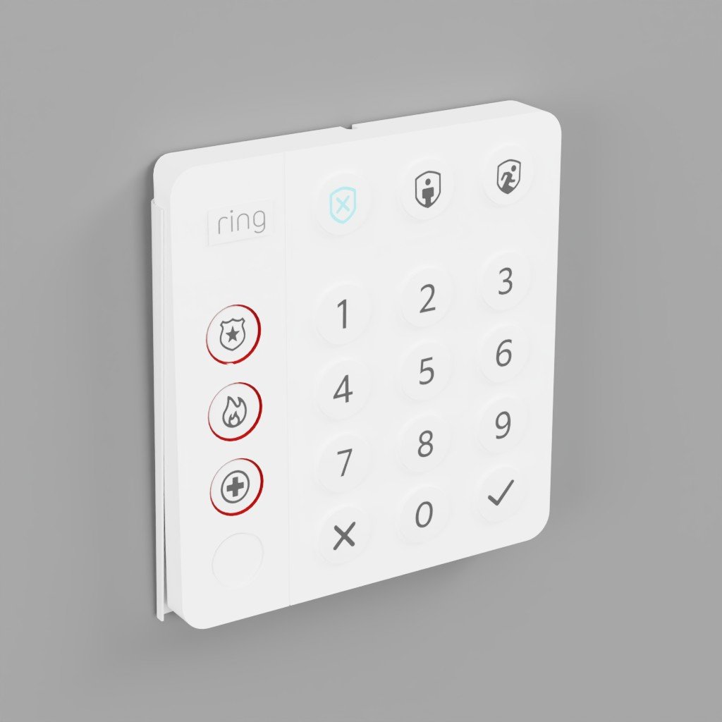 Ring Alarm Keypad | FREE Miscellaneous models | BlenderKit