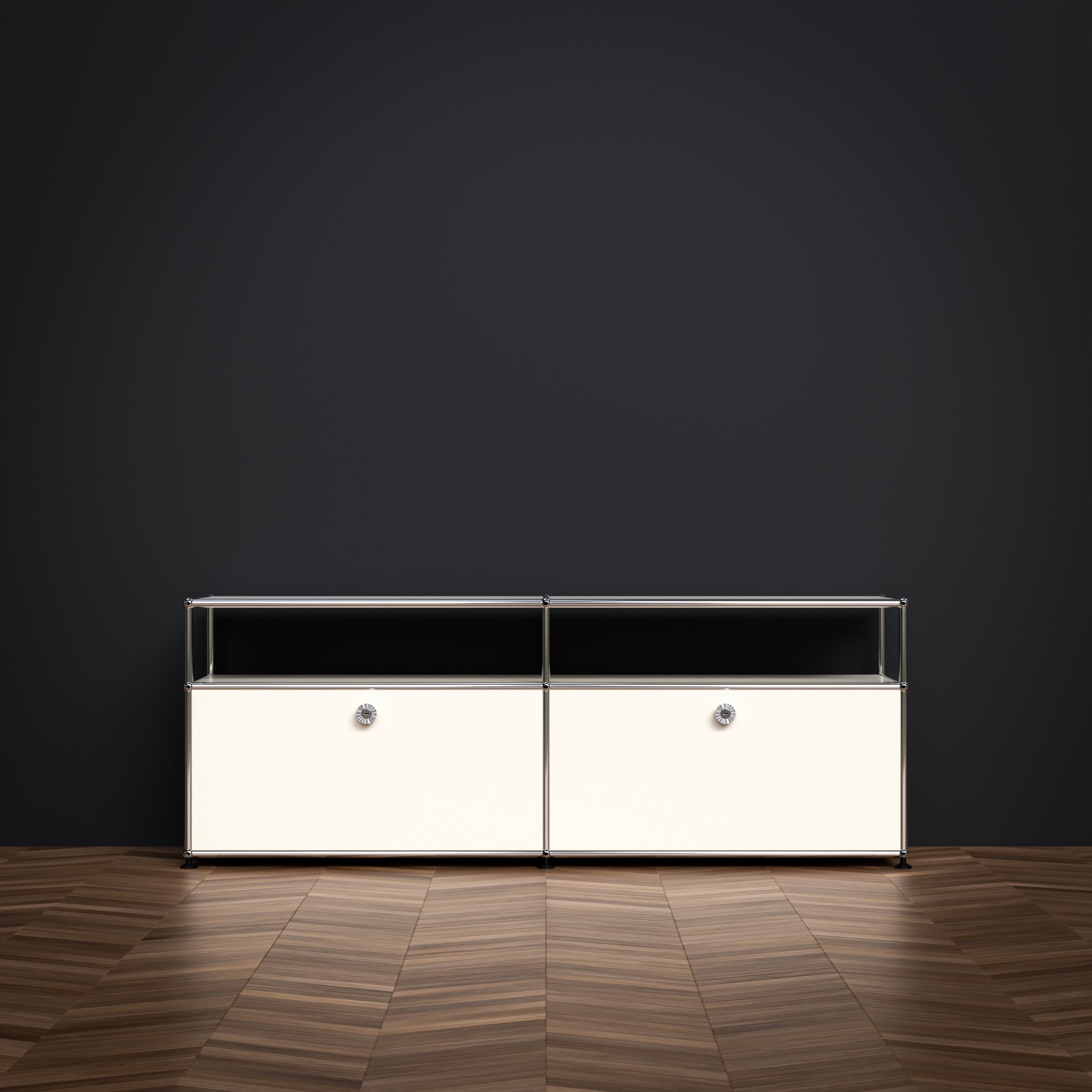USM Haller Lowboard - 2x1.5 | Sideboard & Drawers models | BlenderKit