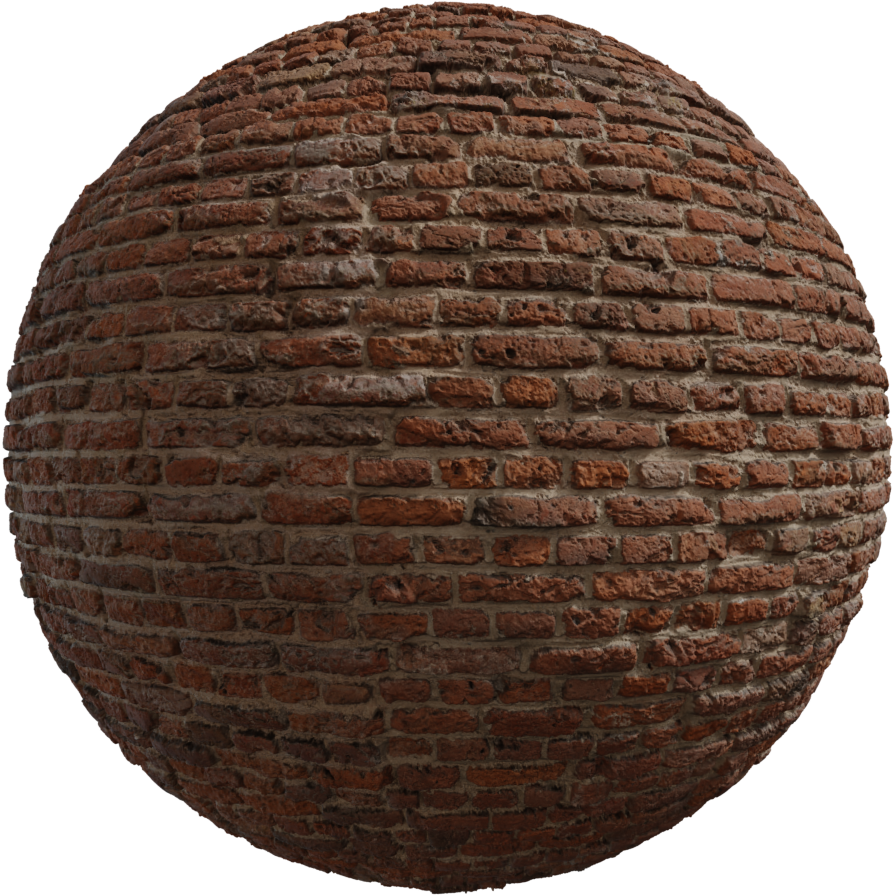 Medieval Red Brick | FREE bricks materials | BlenderKit