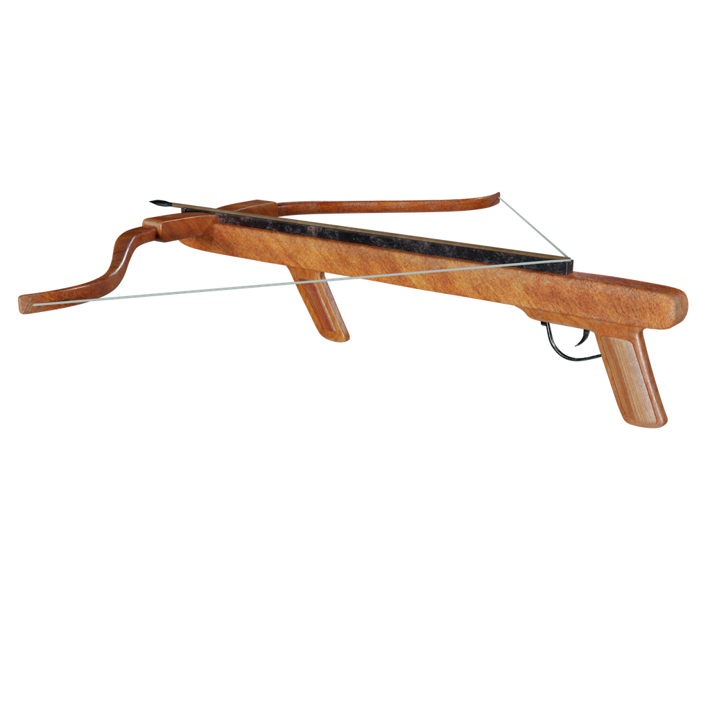 Old Wooden Crossbow | FREE Historical Weapons models | BlenderKit