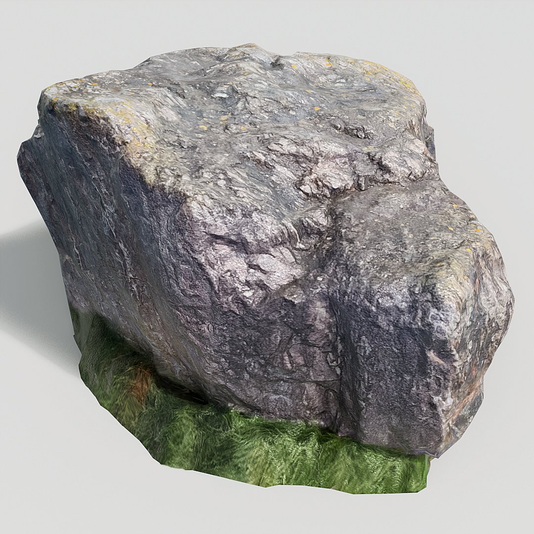 Stone Boulder | Terrains models | BlenderKit