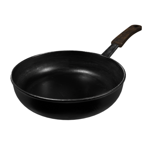 Kitchen frying pan | FREE Architecture models | BlenderKit