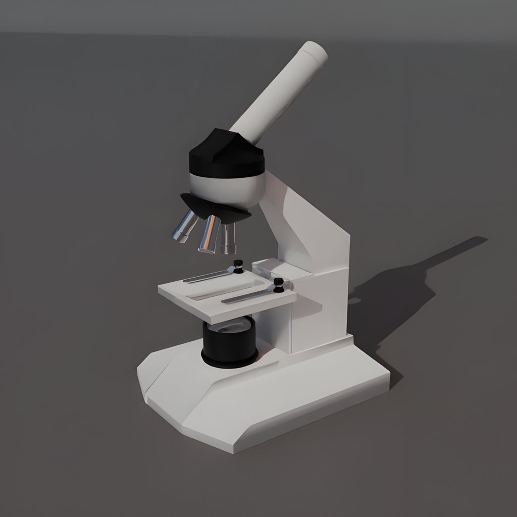 Microscope | Lab Equipment models | BlenderKit