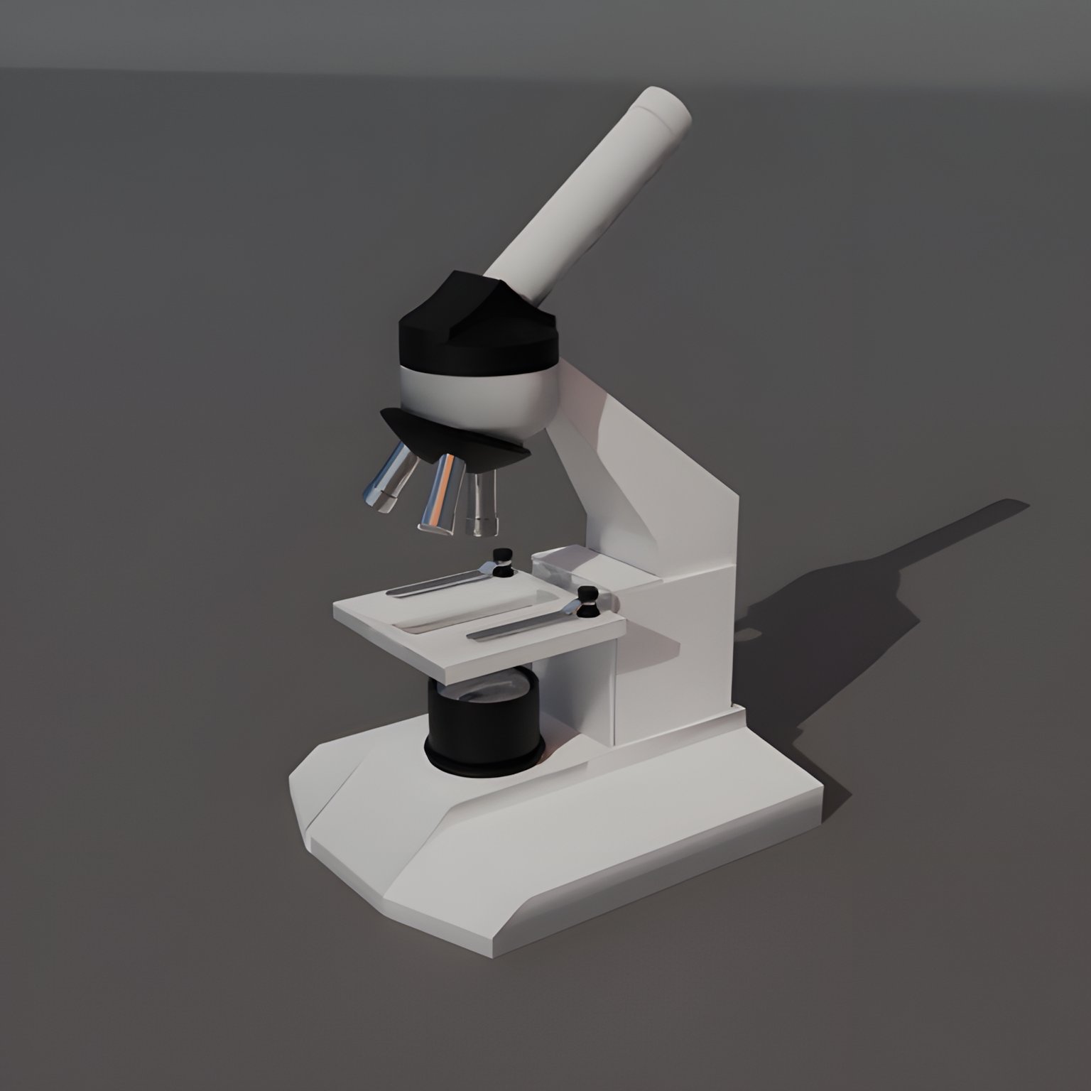 Microscope | Lab Equipment models | BlenderKit