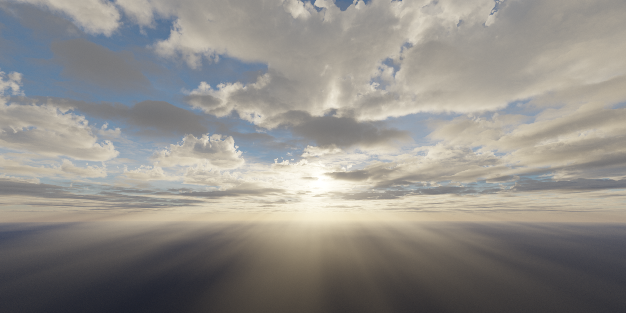 Cloudy Sunset Dramatic | Nature HDRis | BlenderKit