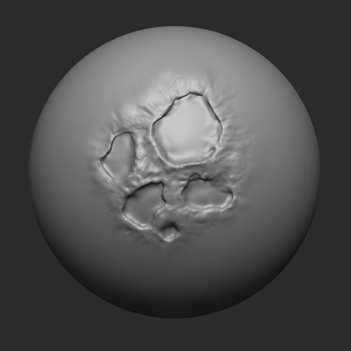 NS Flesh multi scar holes | scars & wounds brushes | BlenderKit