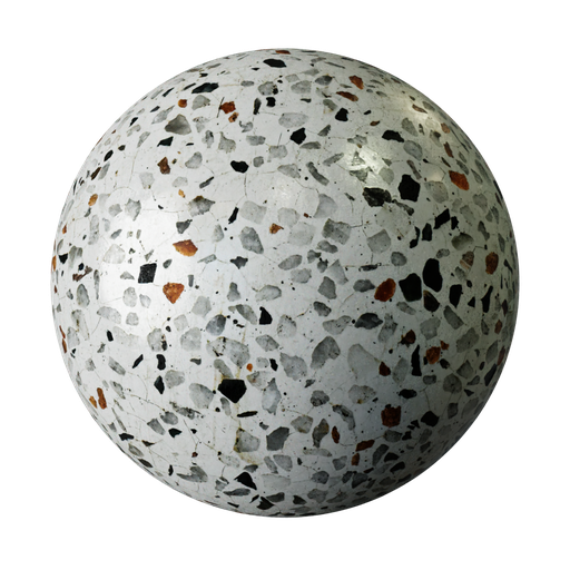 Polished Concrete with Stones | FREE concrete materials | BlenderKit
