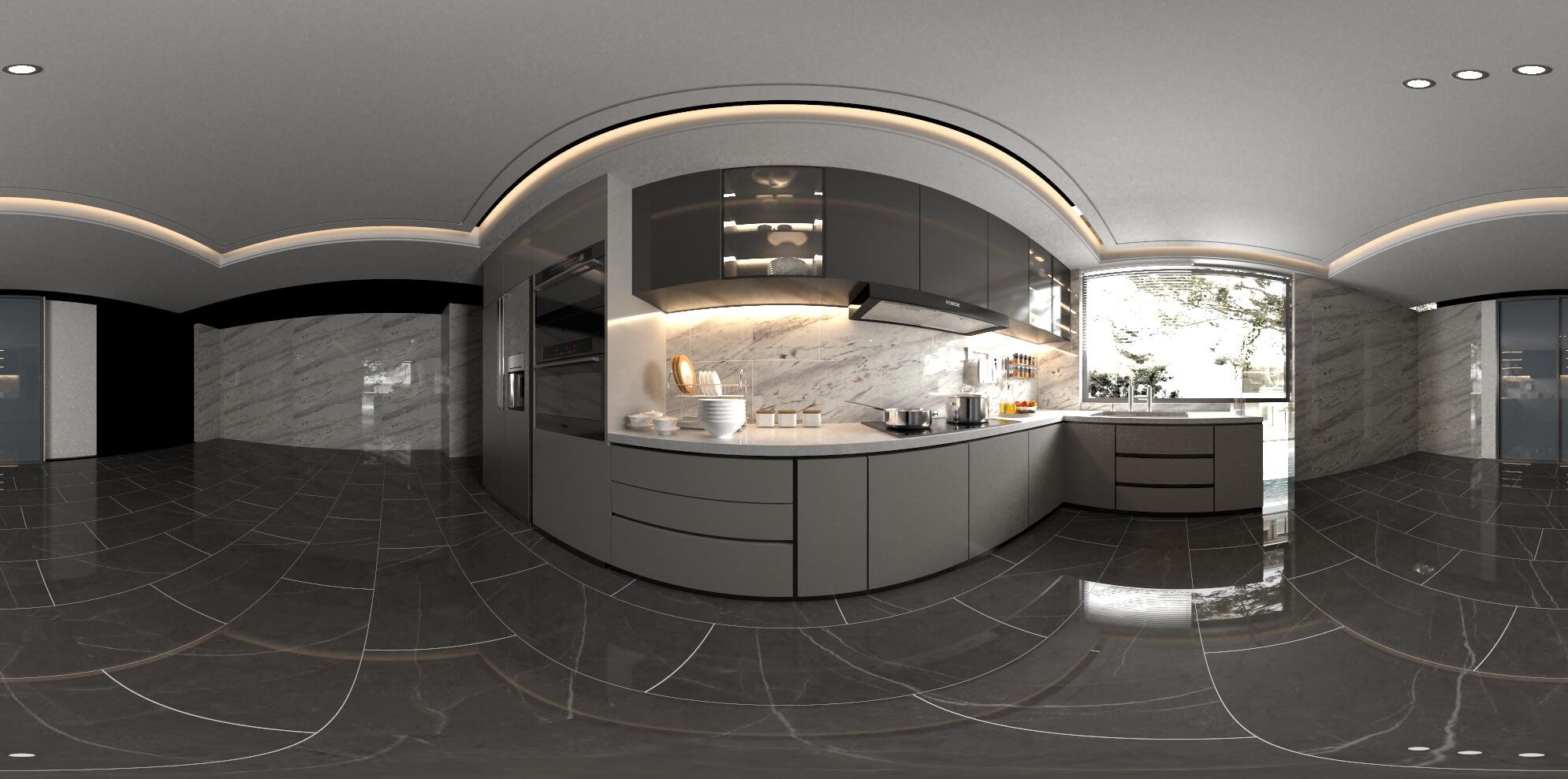 Kitchen | Interiors HDRis | BlenderKit