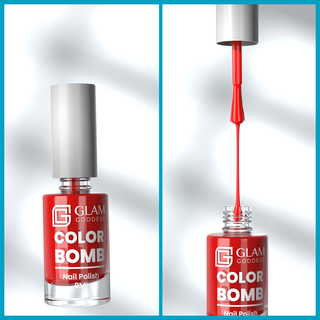 Nail paint drop animation | Mockup scenes | BlenderKit