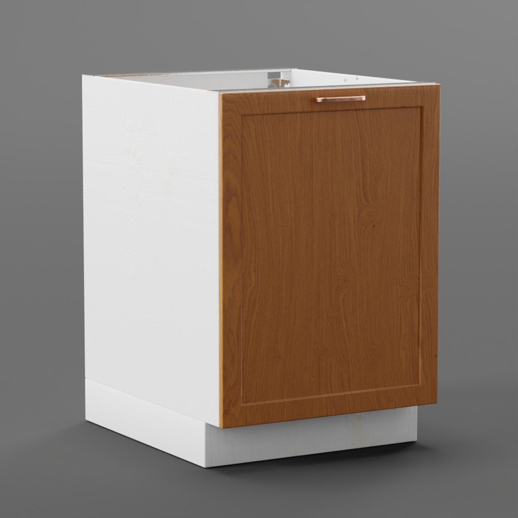 Base kitchen cabinet | Kitchen Storage Spaces models | BlenderKit