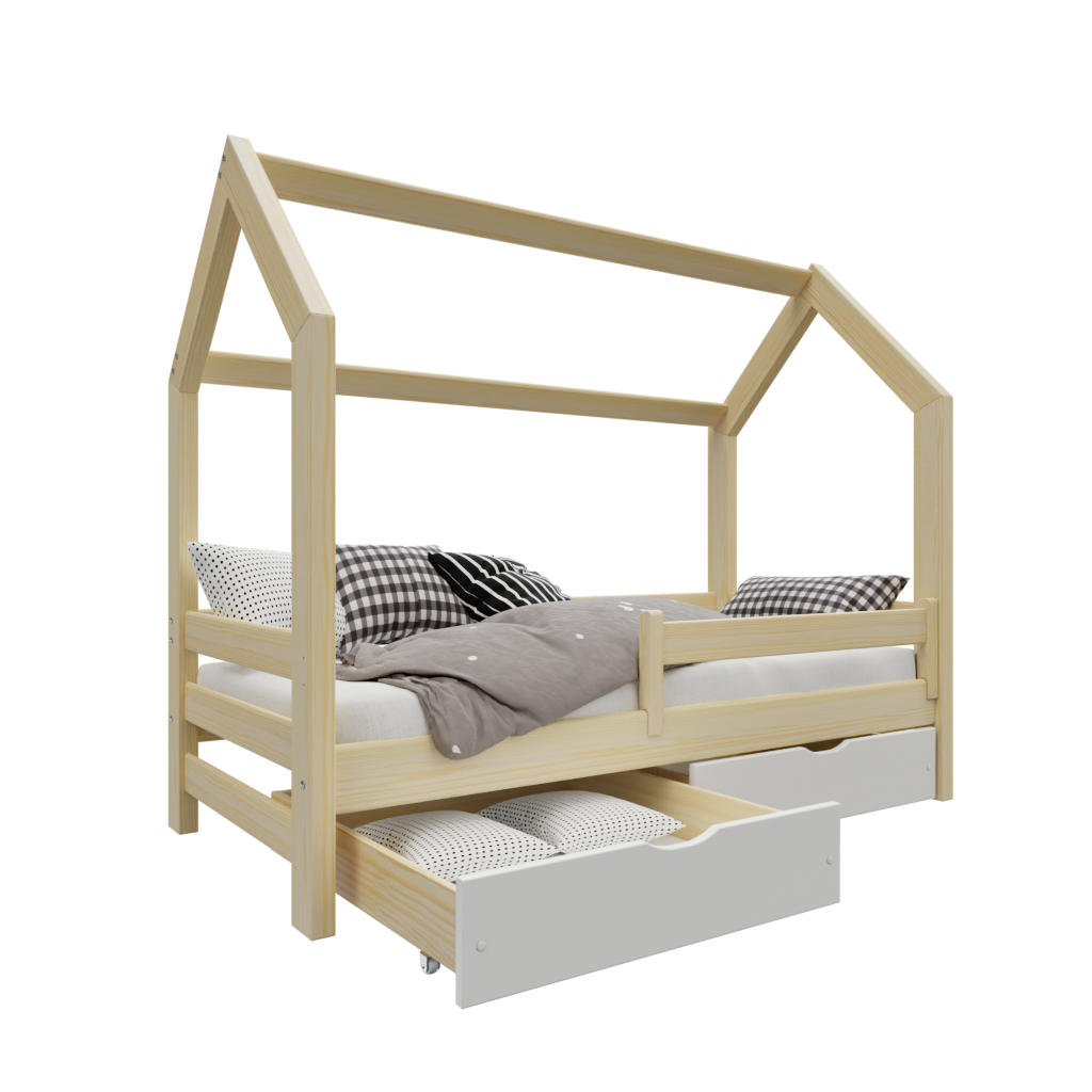 House bed | FREE Beds models | BlenderKit