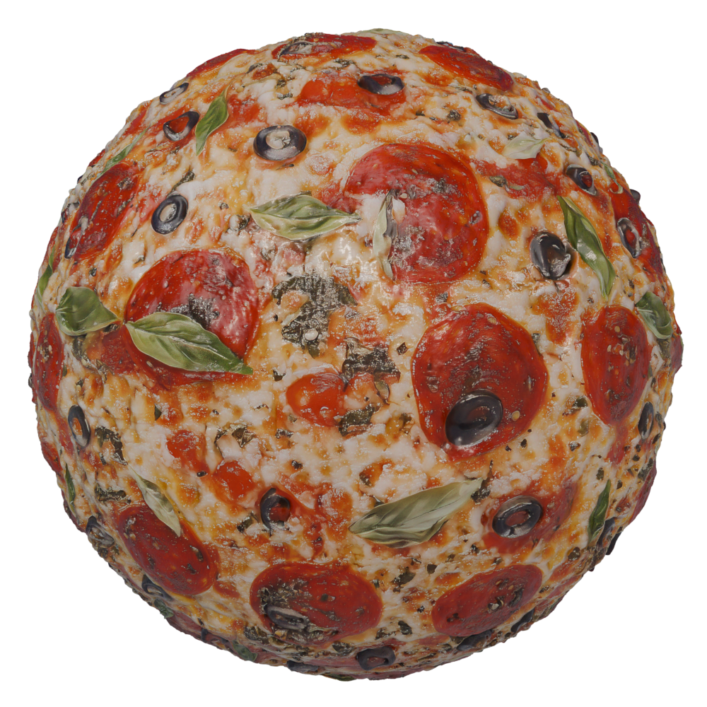 Pizza | FREE food materials | BlenderKit
