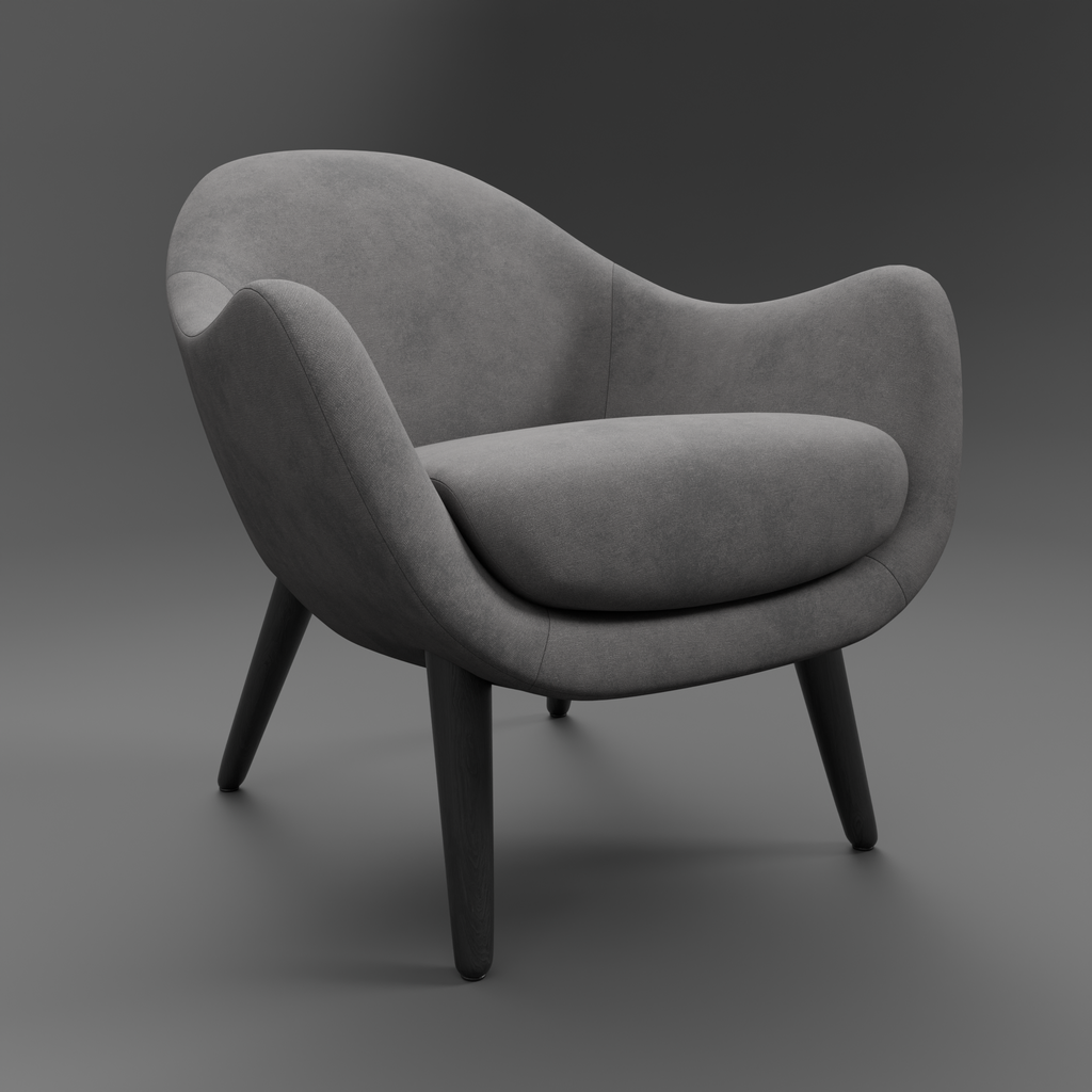 Poliform Mad Chair | Armchairs models | BlenderKit