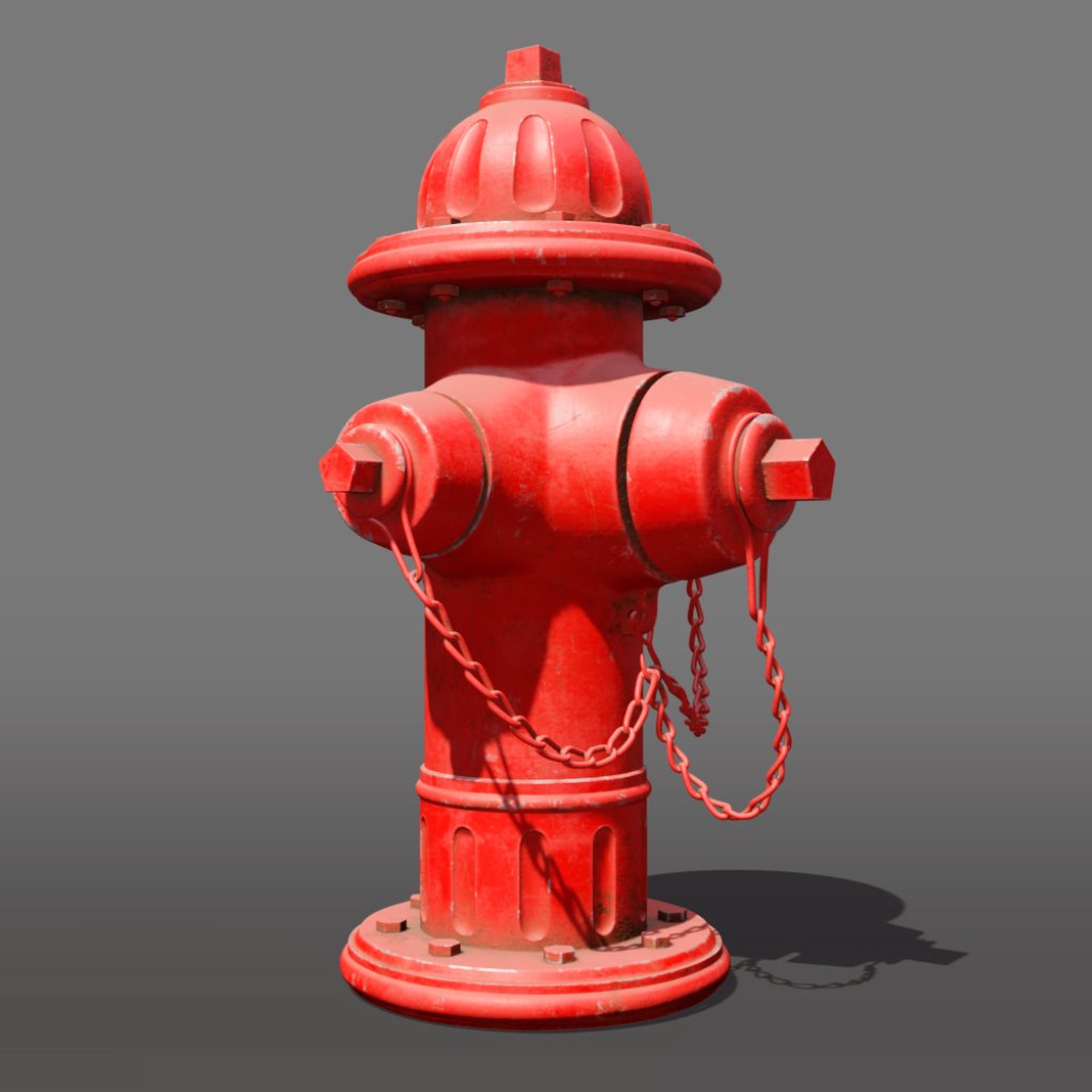 Hydrant | Exterior Elements models | BlenderKit