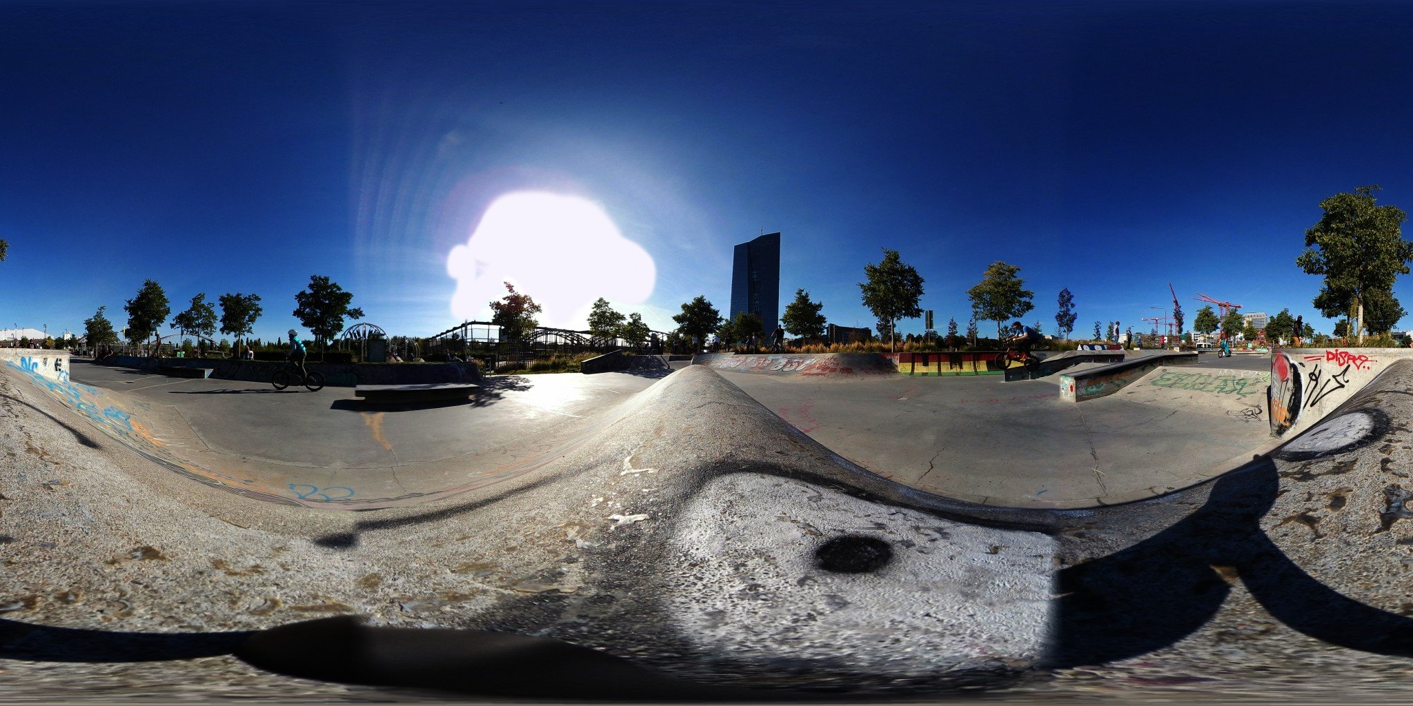Skate Park Frankfurt HDRI | HDRis | BlenderKit