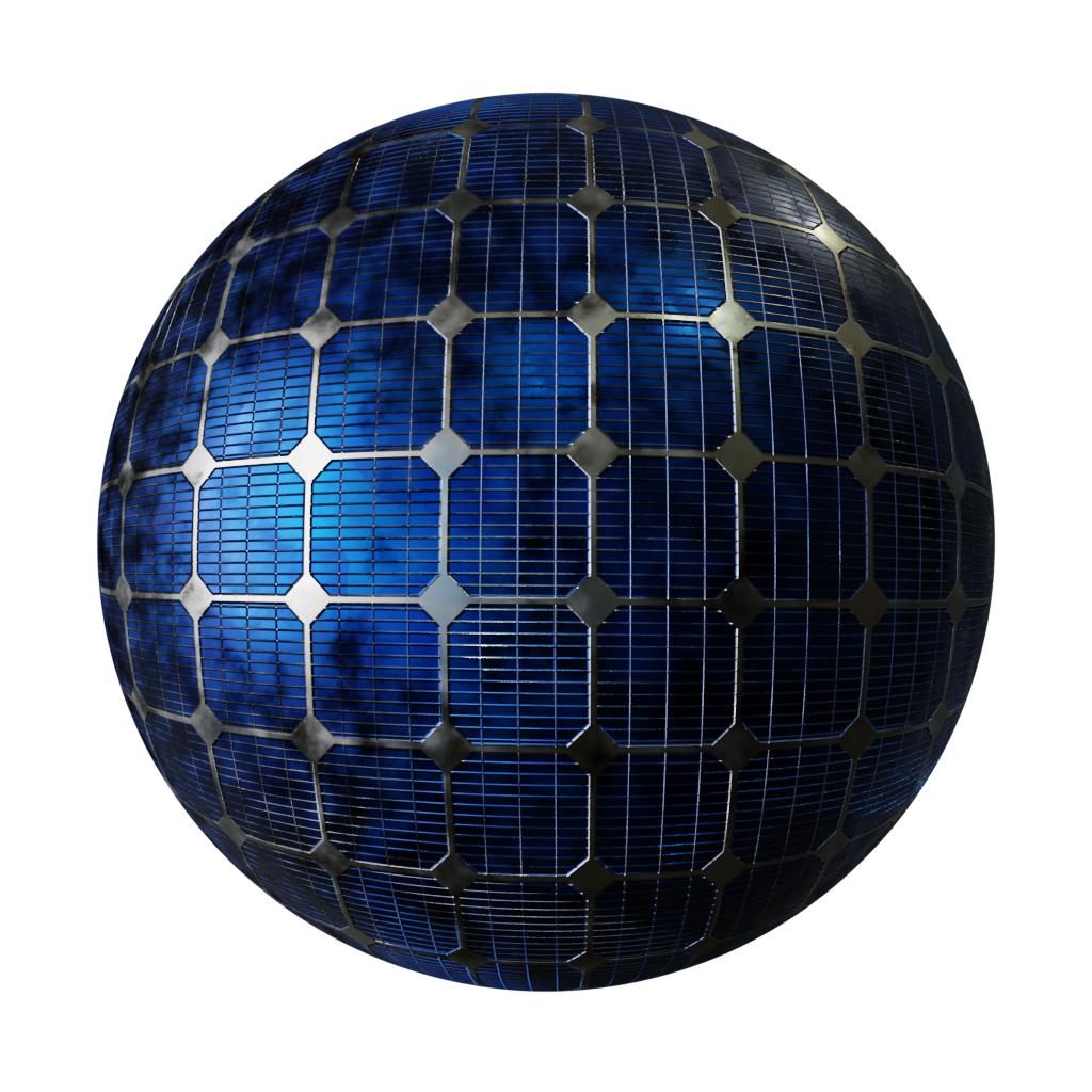 Solar Panel | FREE materials | BlenderKit