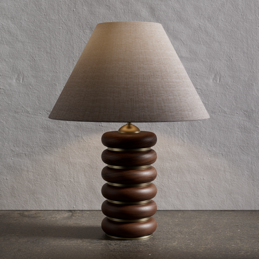 Table Lamp Modern Wooden | Table Lamps models | BlenderKit