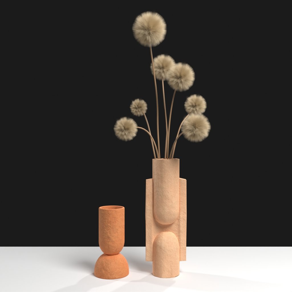 BlenderKit | Download the FREE Porcelain Vase model