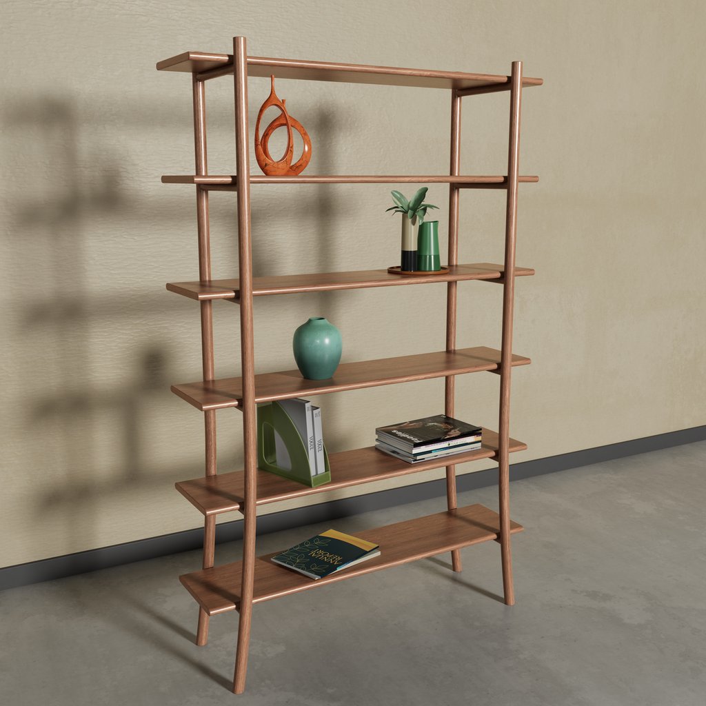 BookShelf | Bookcases models | BlenderKit