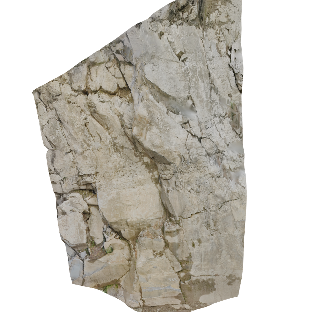Scanned cliff | FREE Environment Elements models | BlenderKit