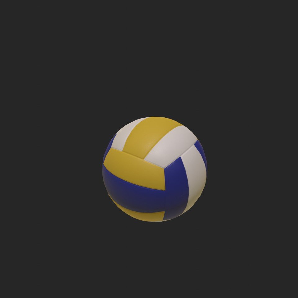 VolleyBall Optimized | FREE Sport models | BlenderKit