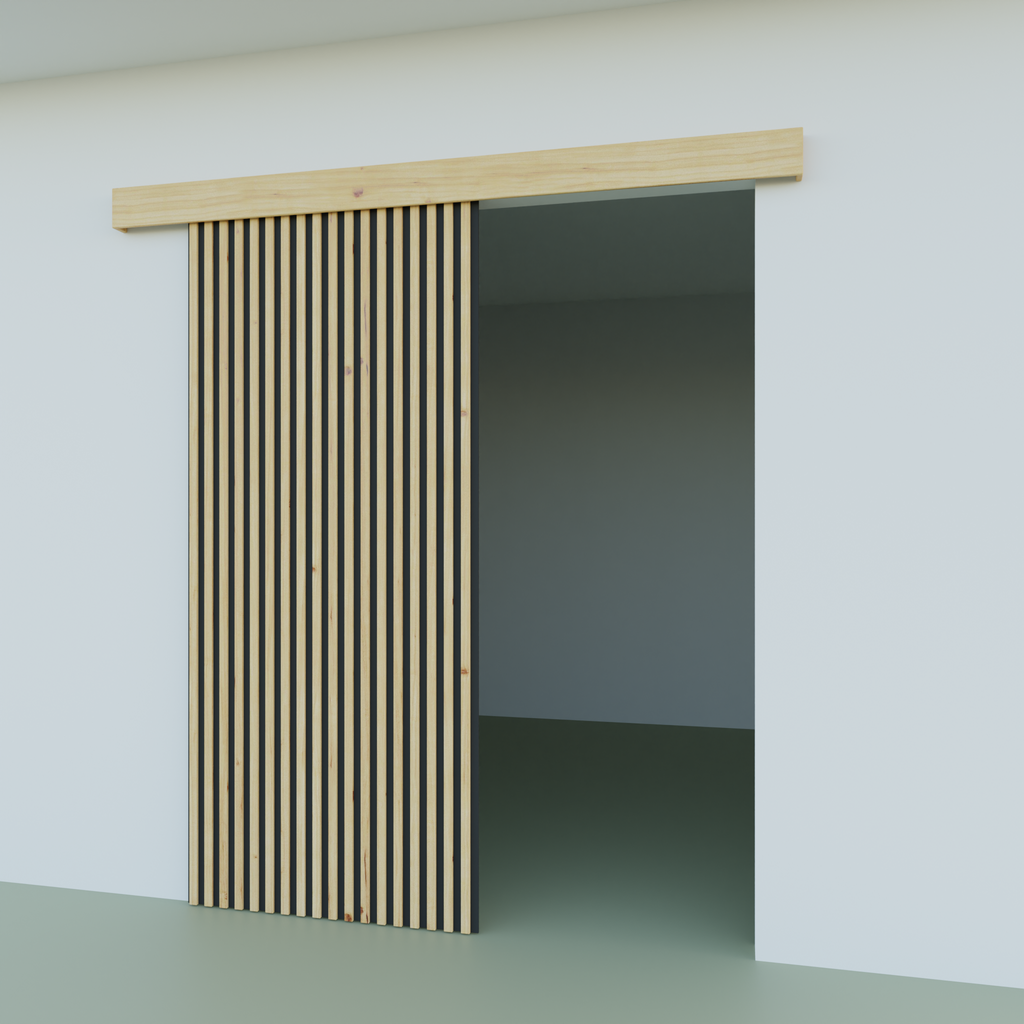 BlenderKit | Download the FREE Sliding door model