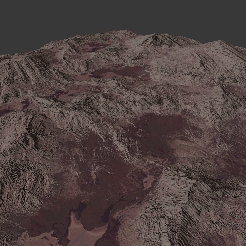 Rocky Mountain Terrain | Terrains models | BlenderKit