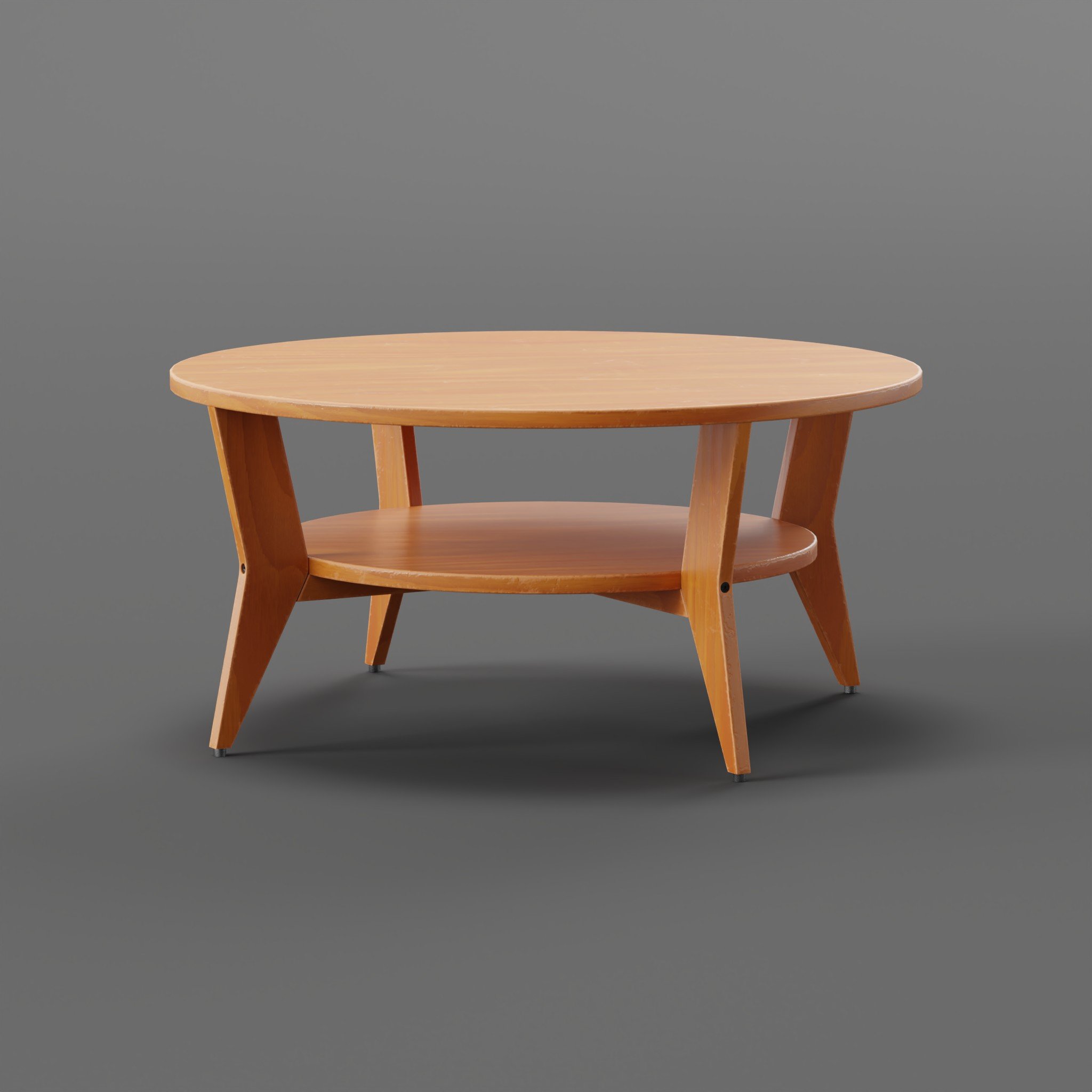 Circular Coffee table | Tables models | BlenderKit