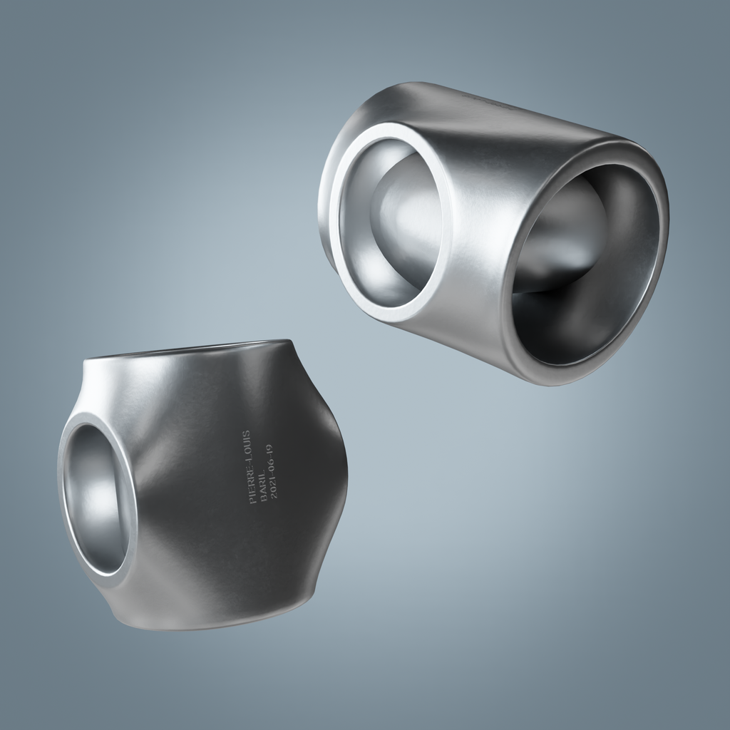 X-pipe PL | FREE Industrial parts models | BlenderKit