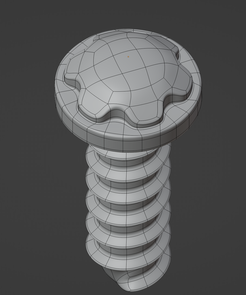 Special nintendo screw | Industrial models | BlenderKit