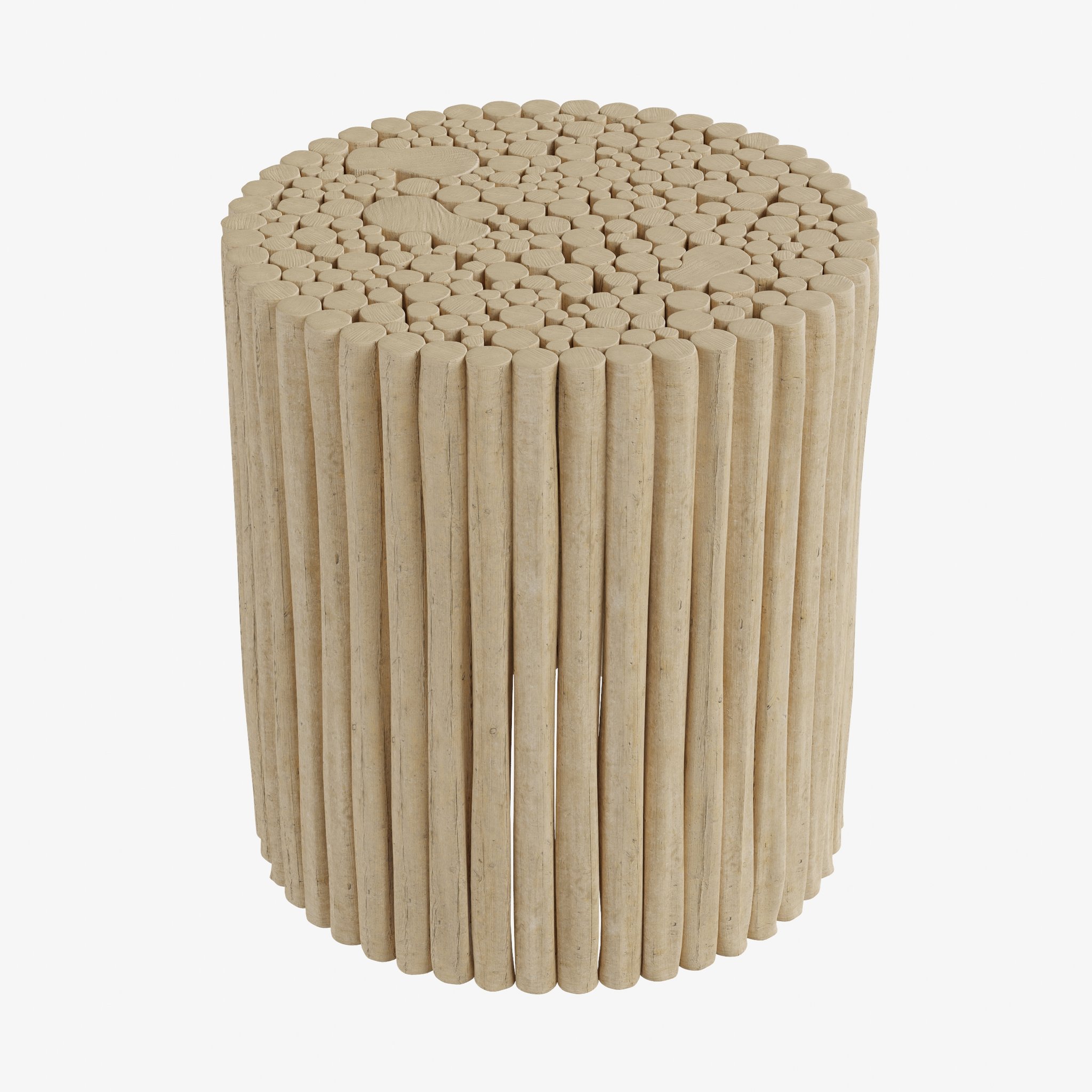 Tectona End Table - Uttermost | Tables models | BlenderKit