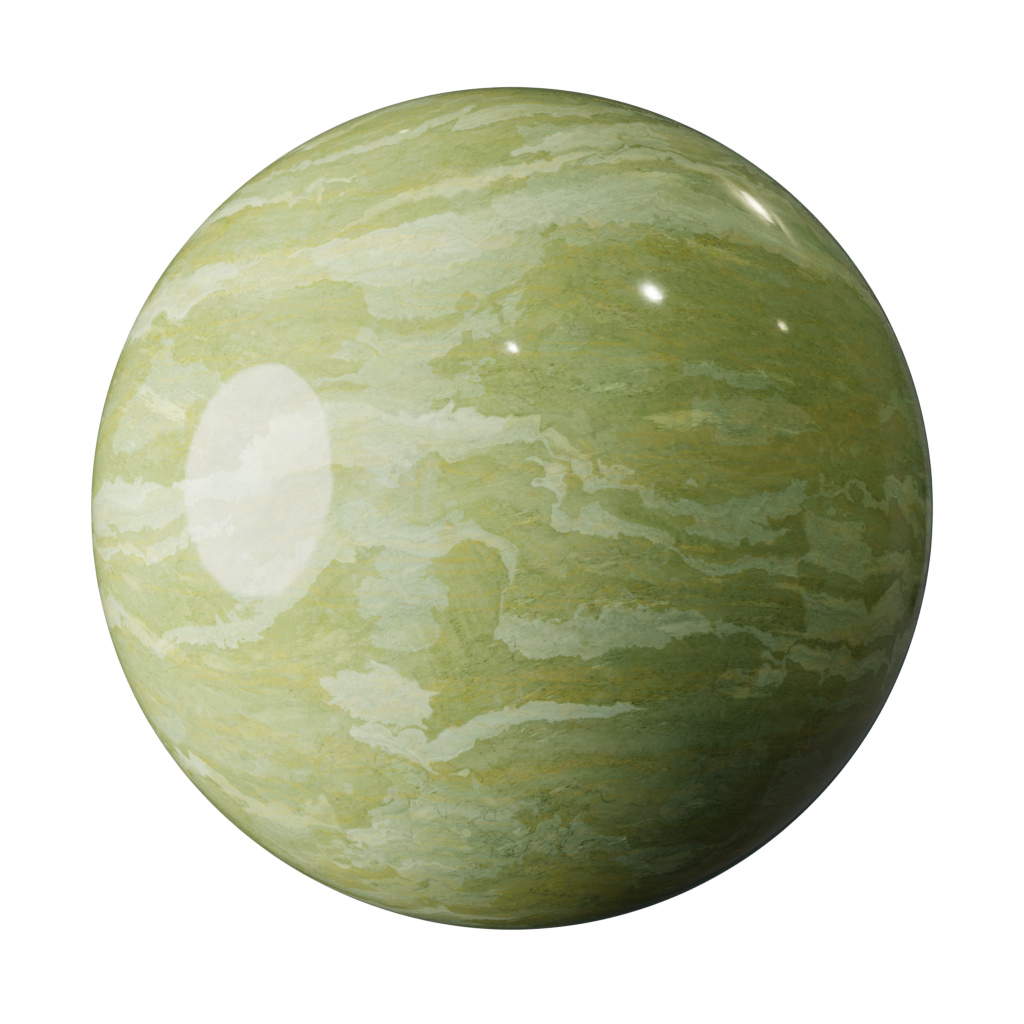 Green Travertine | FREE marble materials | BlenderKit
