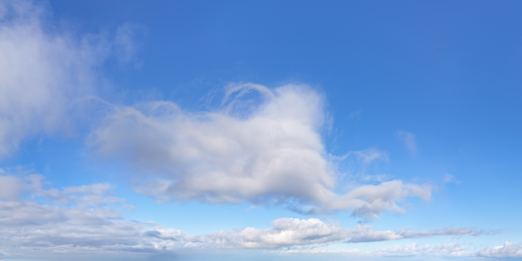 Pure Sky HD - Cloudy Sunrise | Nature HDRis | BlenderKit