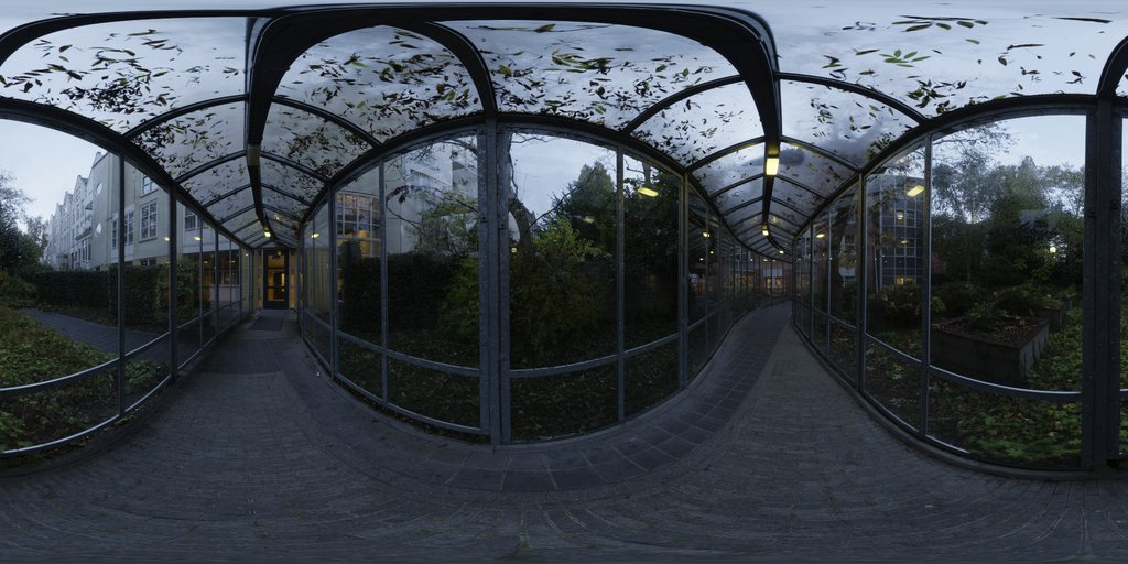 Glass Passage | FREE Abstract HDRis | BlenderKit