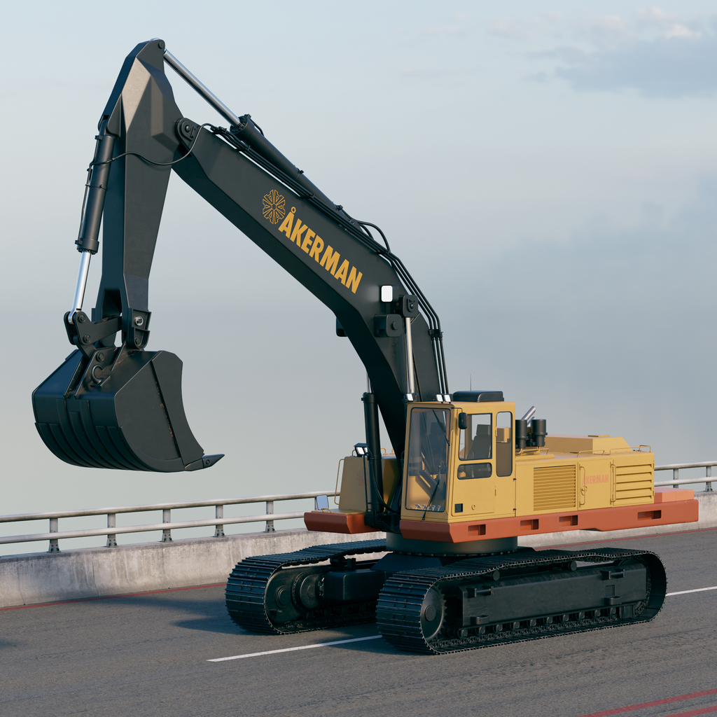 Akerman H25D | Industrial Vehicles models | BlenderKit