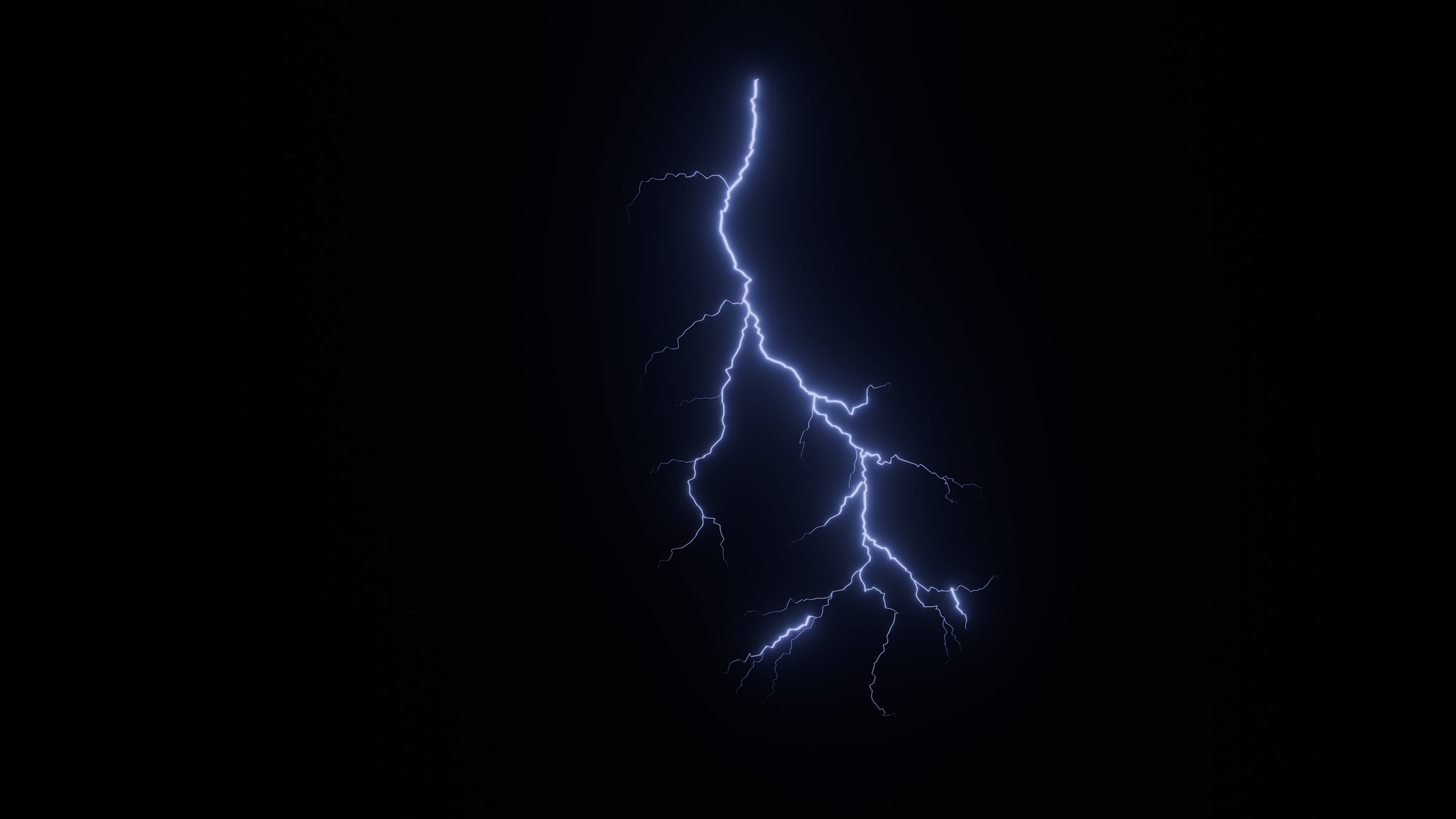Lightning Branching Animation stylized | Effects and Simulations models ...
