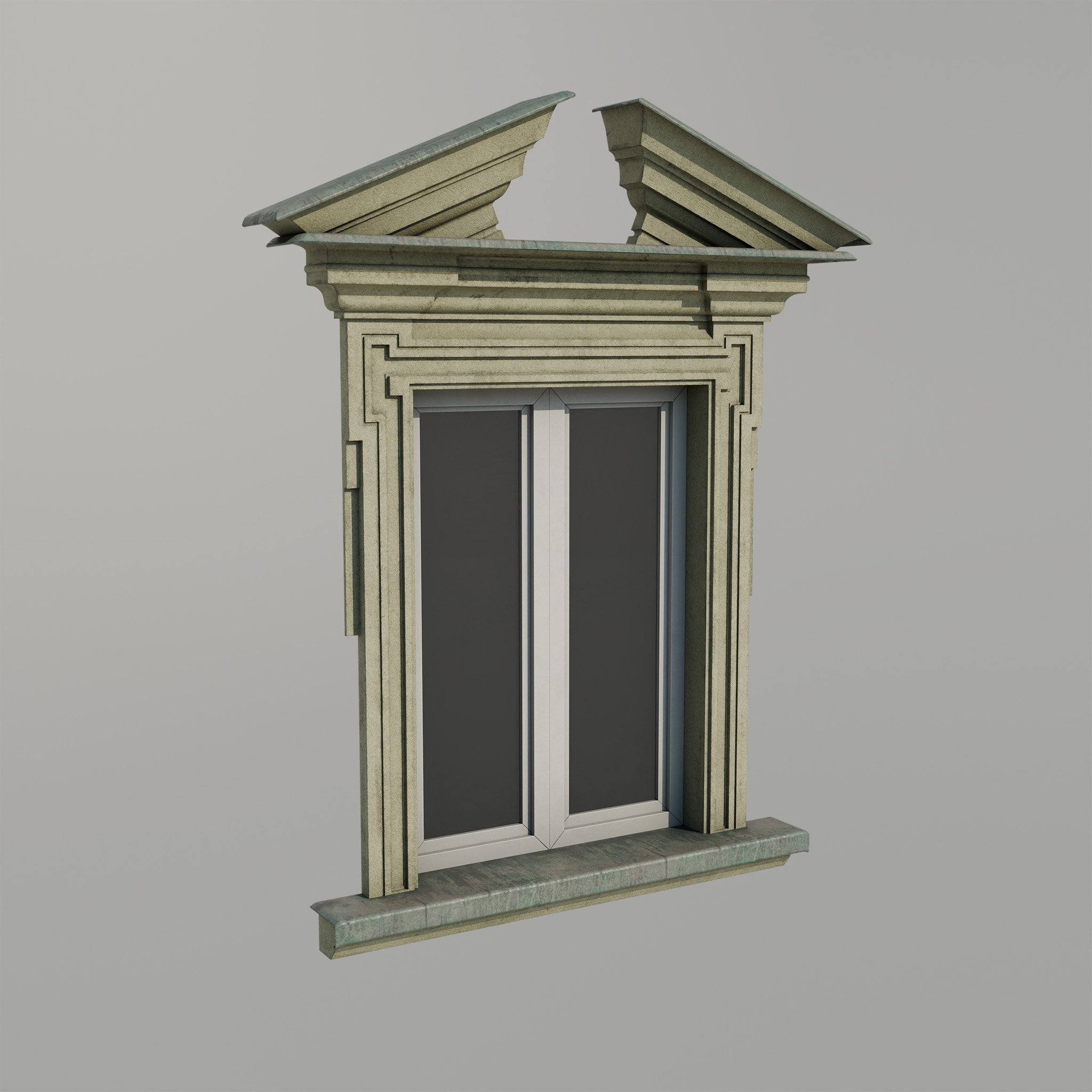 Baroque Window | FREE Windows models | BlenderKit