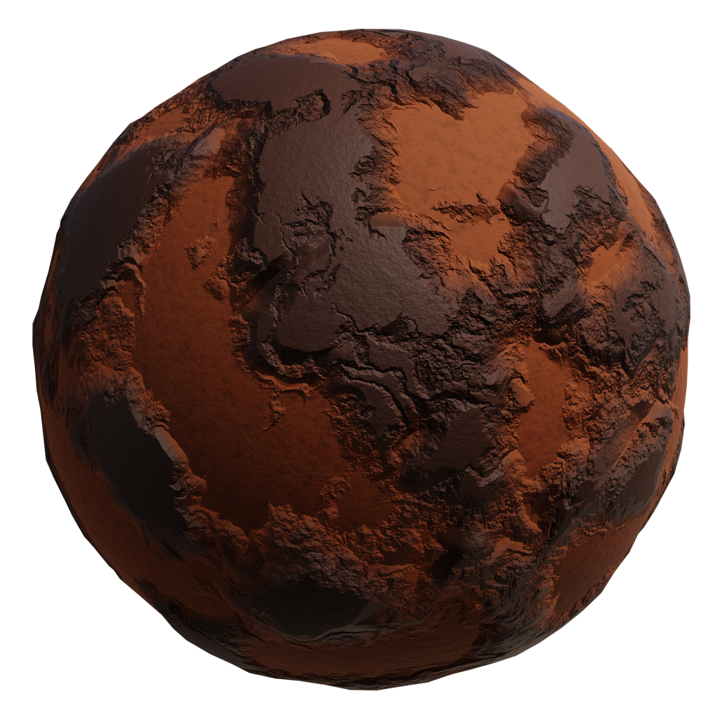 Sand and rock mars | FREE ground materials | BlenderKit