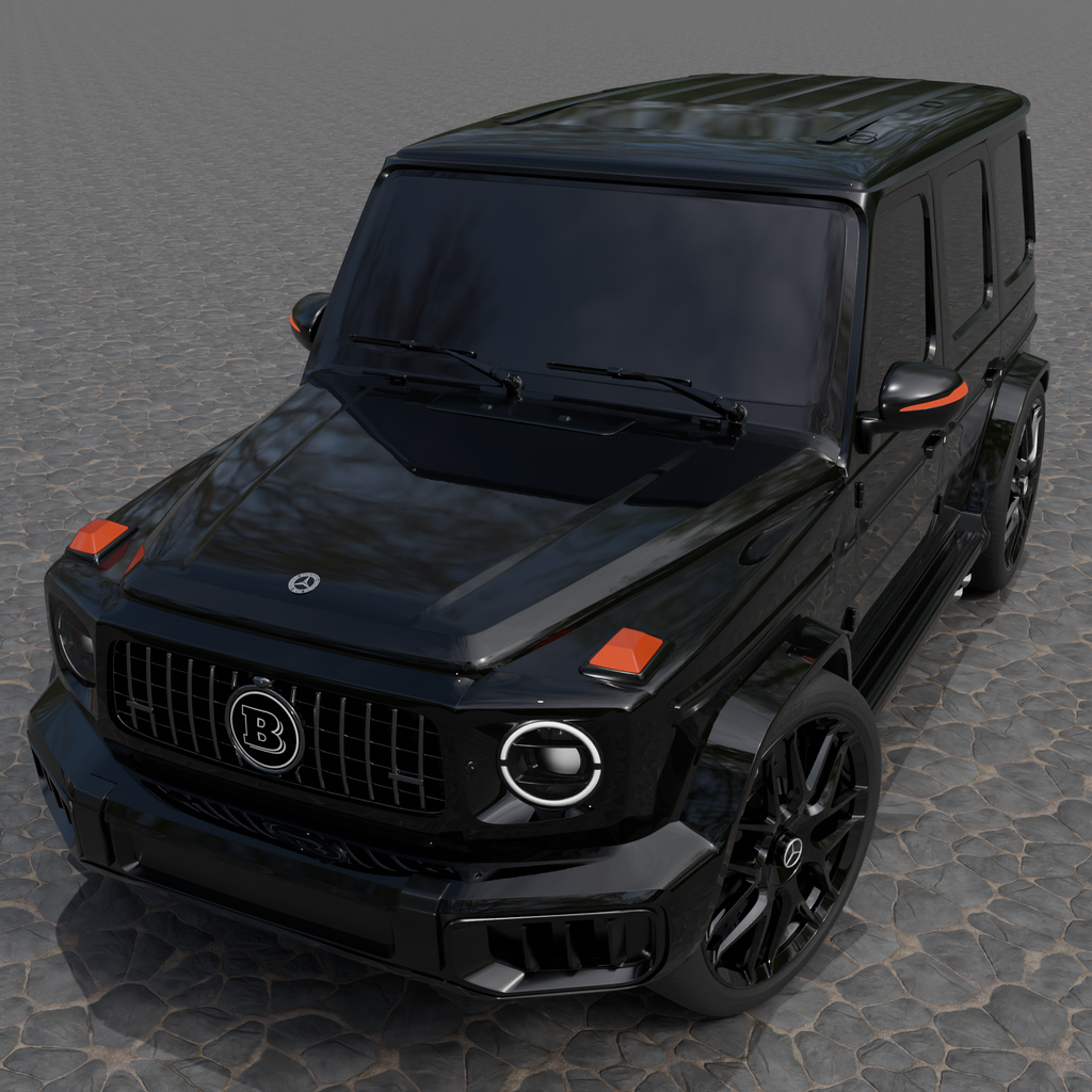 Mercedes Benz G63 2025(Rigged) | Luxury Cars models | BlenderKit