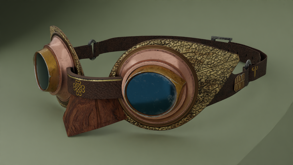 Stylized Eye Glasses Accessories Models Blenderkit