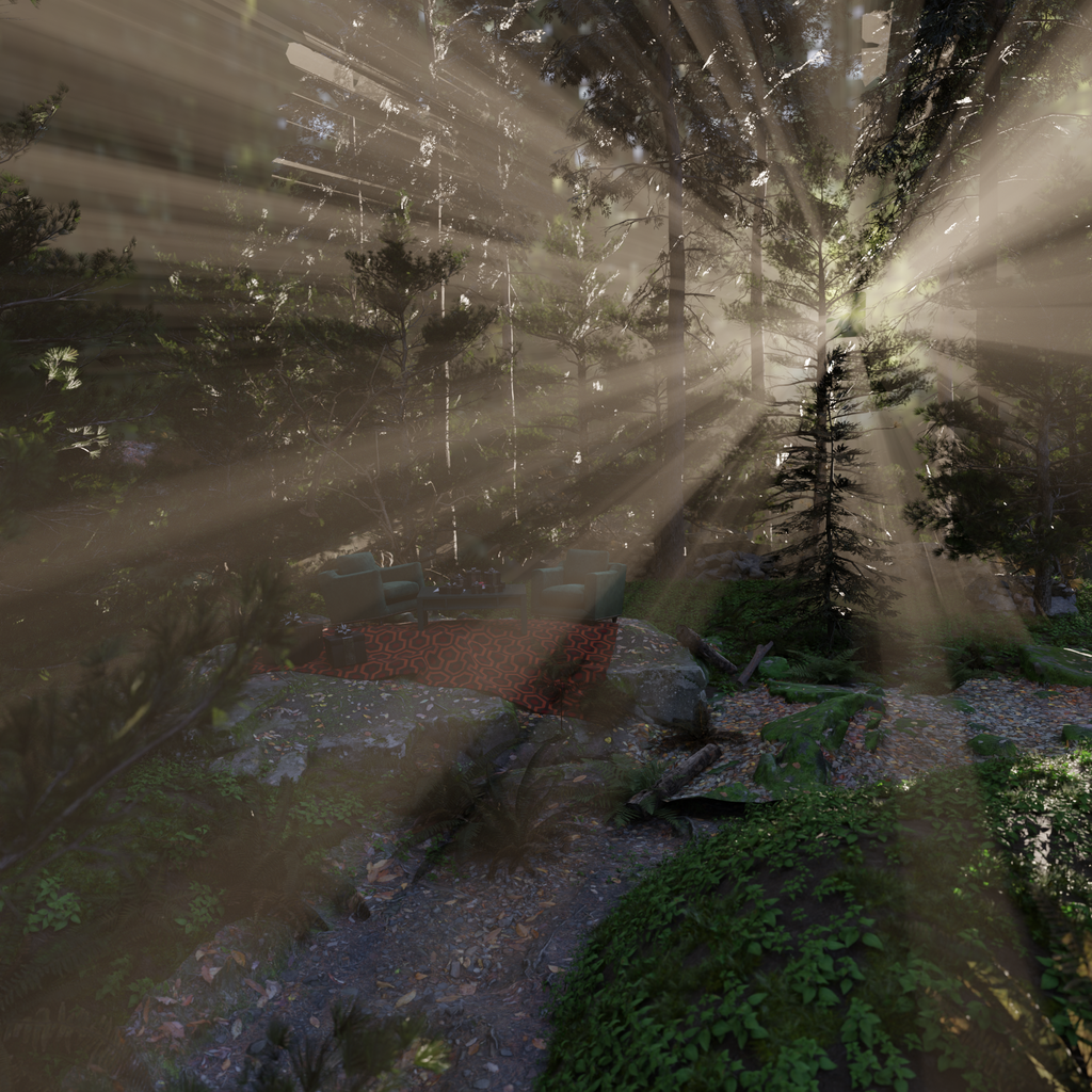 Super fast God Rays | FREE Modifiers models | BlenderKit