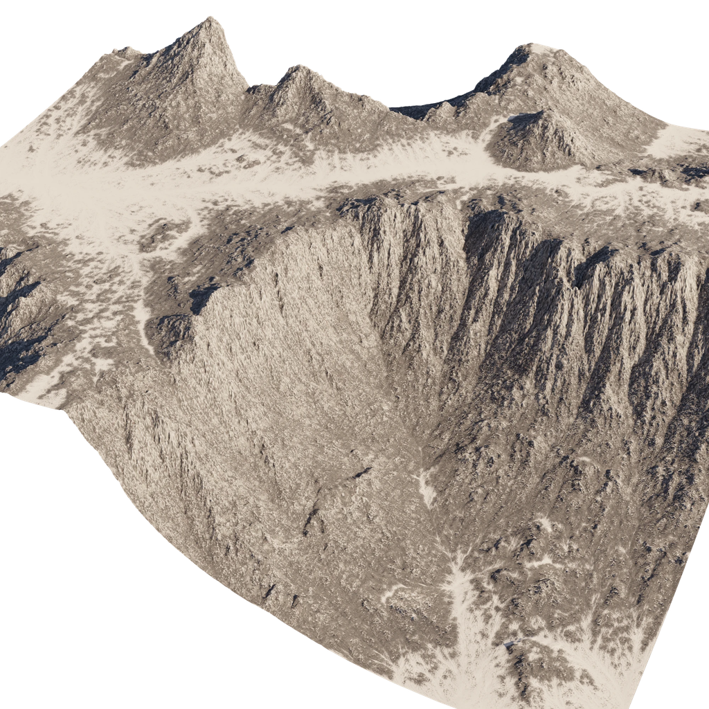 Terrain Canyon | Terrains models | BlenderKit