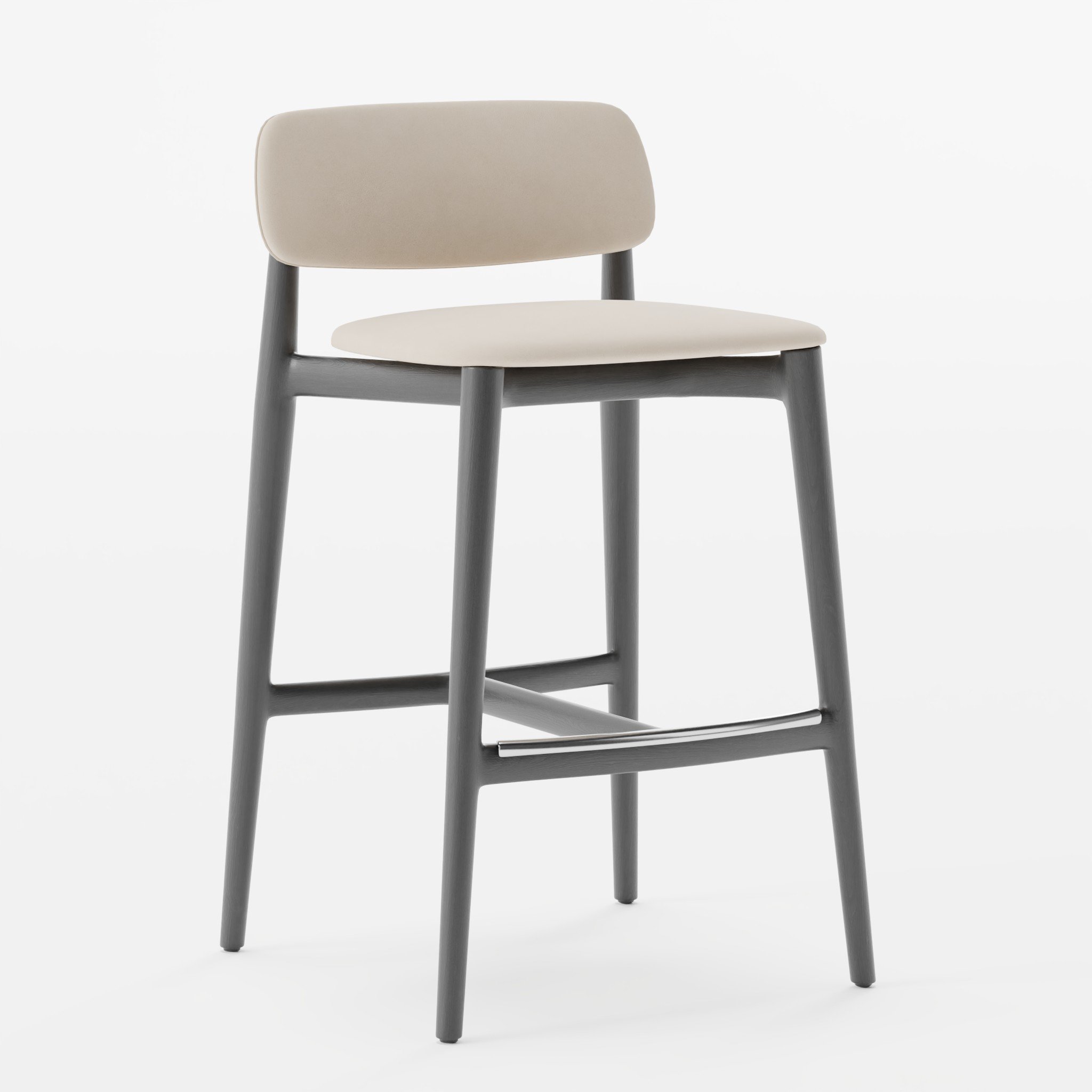 Poliform Curve stool | Bar chairs models | BlenderKit