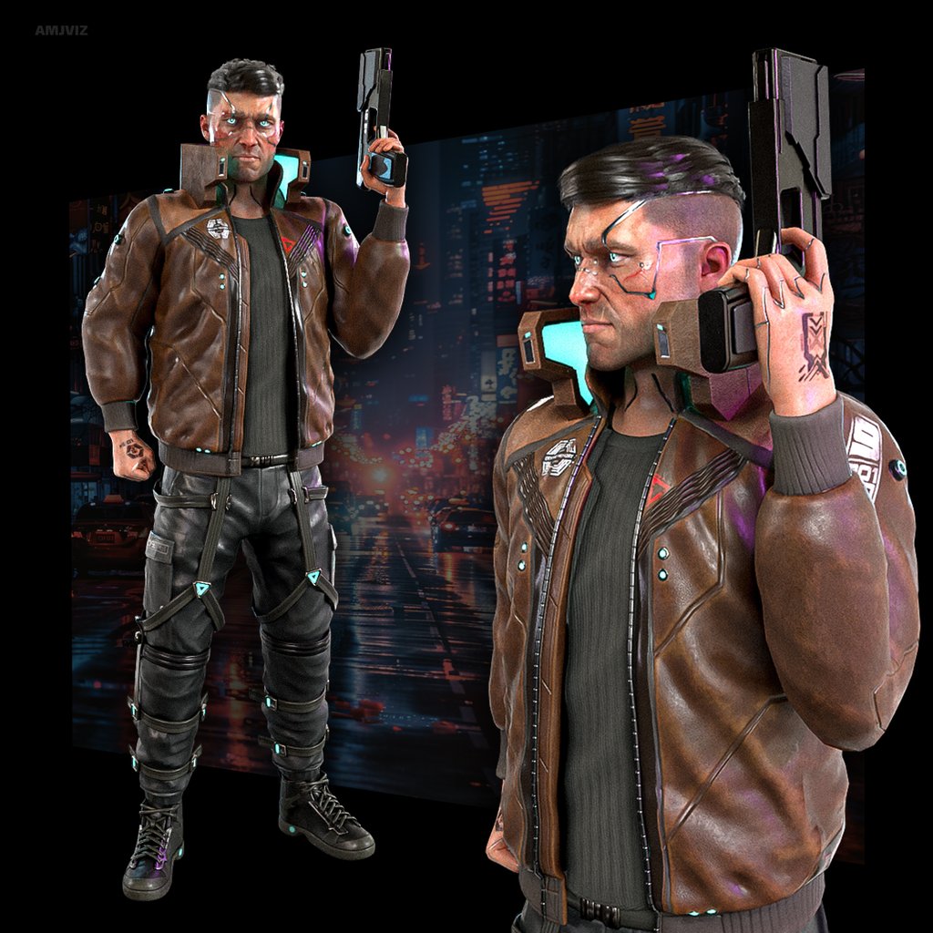 Marine Armor | FREE Sci-Fi Characters models | BlenderKit